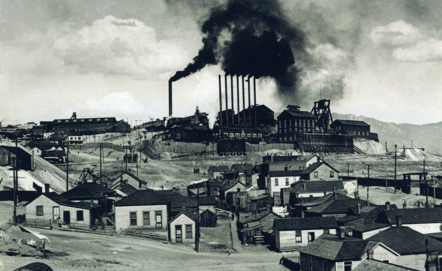 Butte Mines - Headframe