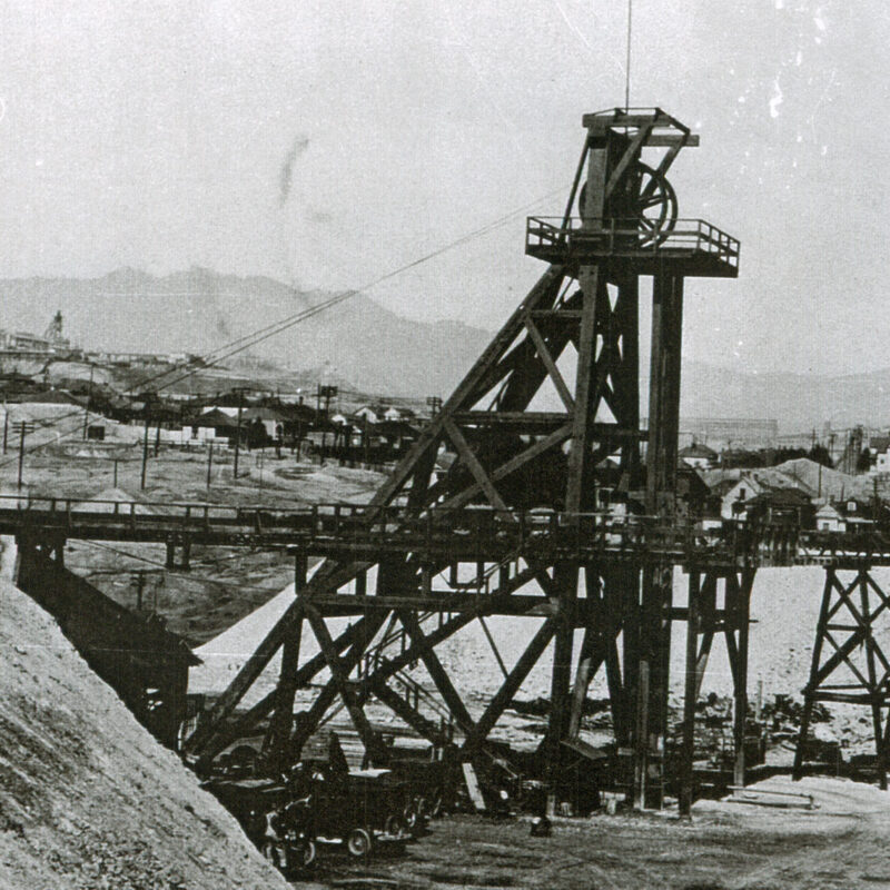 The Anselmo Mine - Headframe