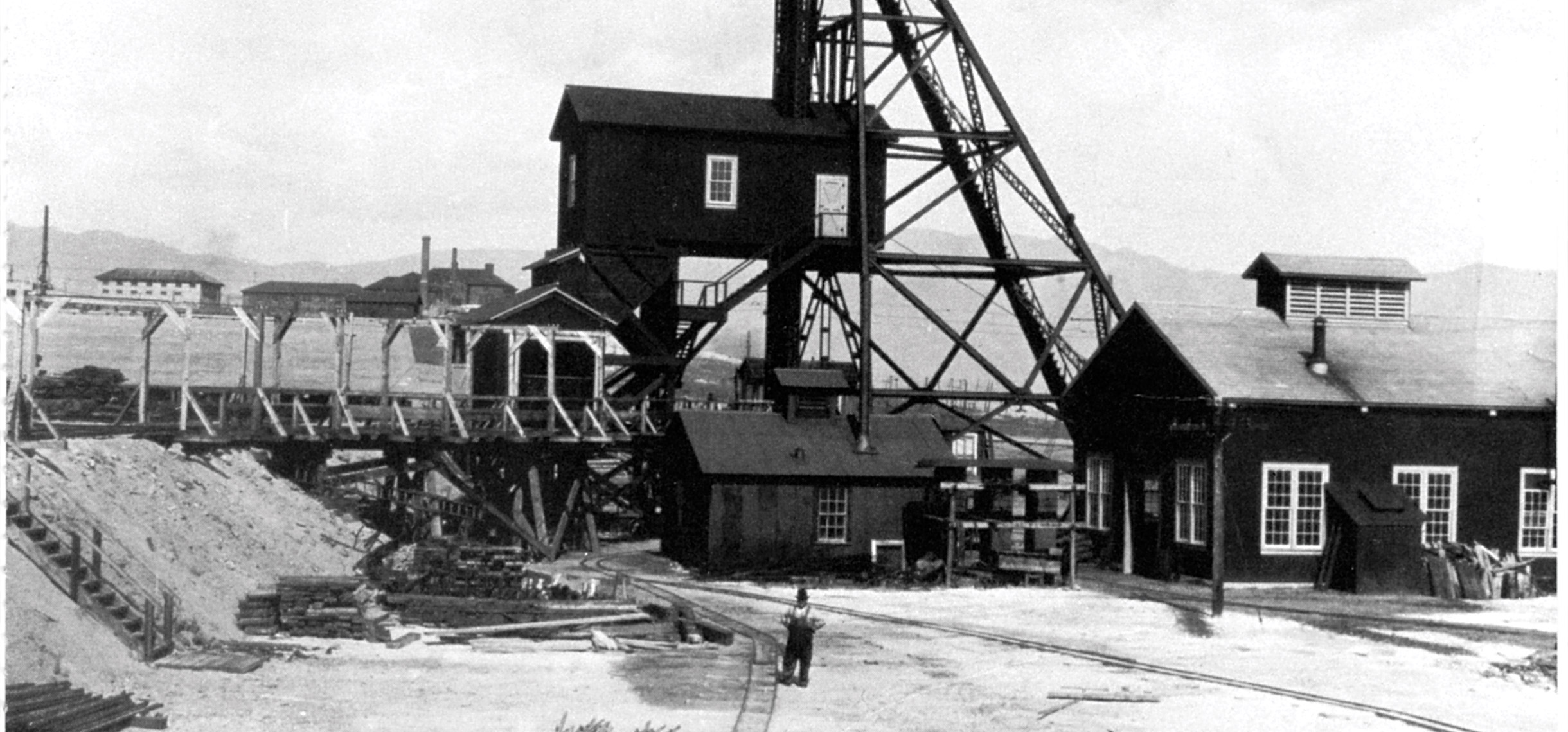 The Orphan Girl Mine - Headframe
