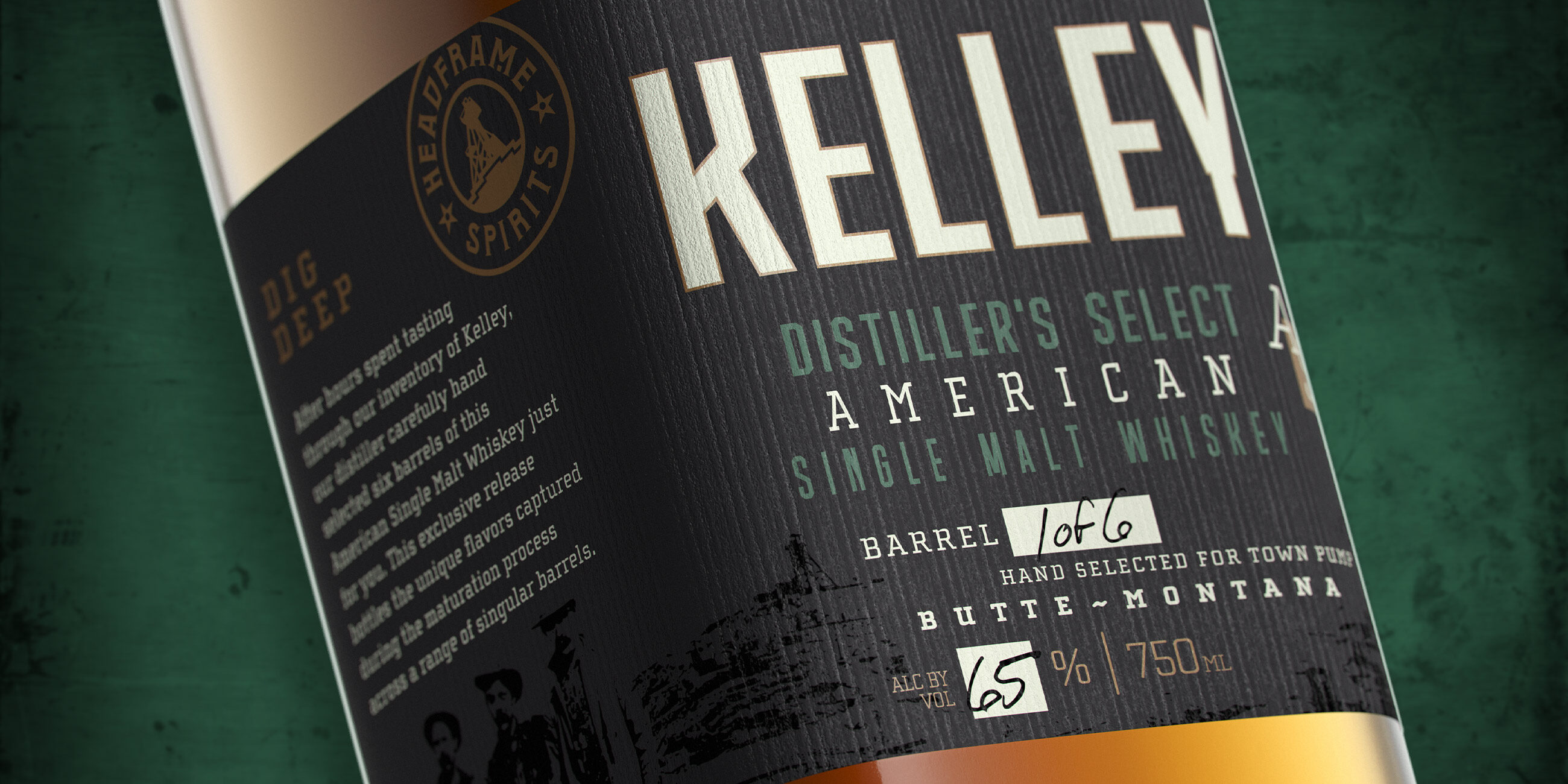 Kelley Distiller’s Select American Single Malt Whiskey, Exclusive Release