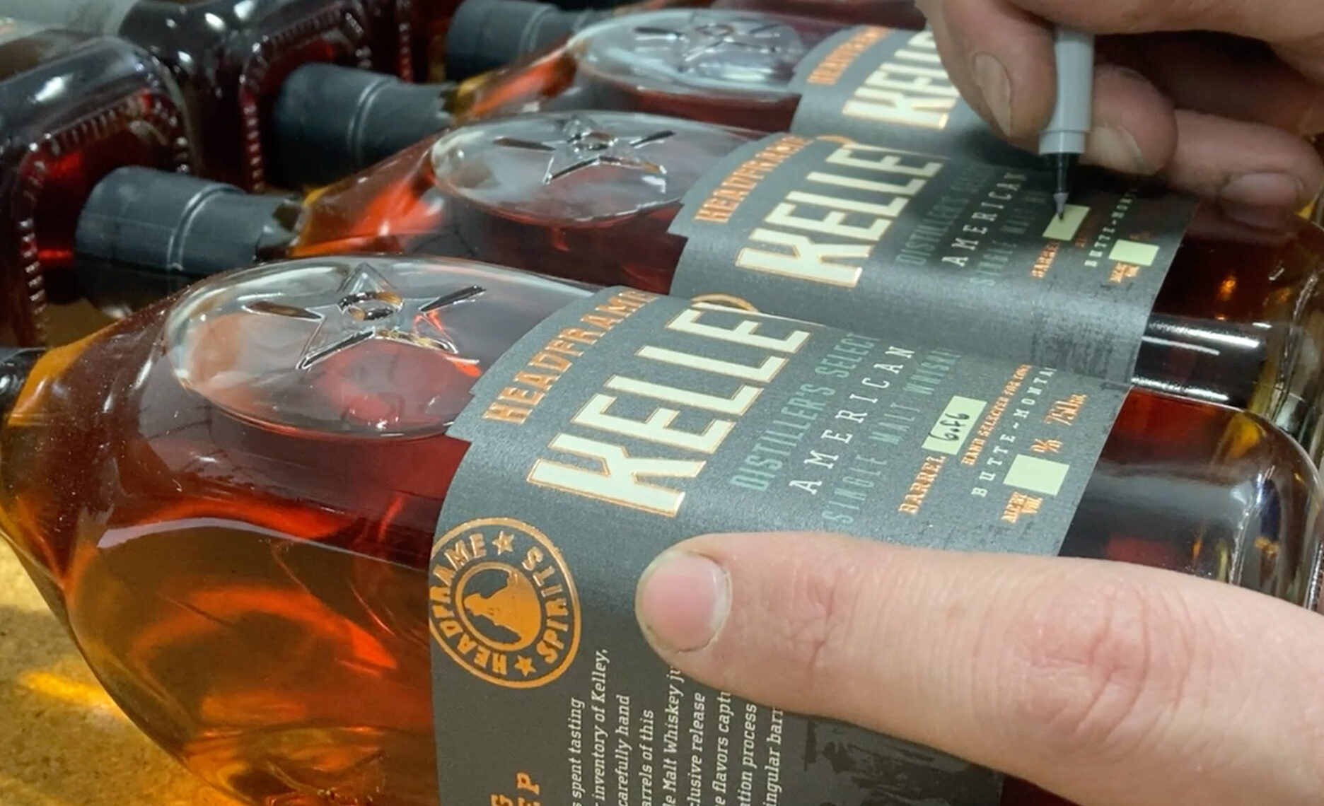 Kelley Distiller’s Select American Single Malt Whiskey